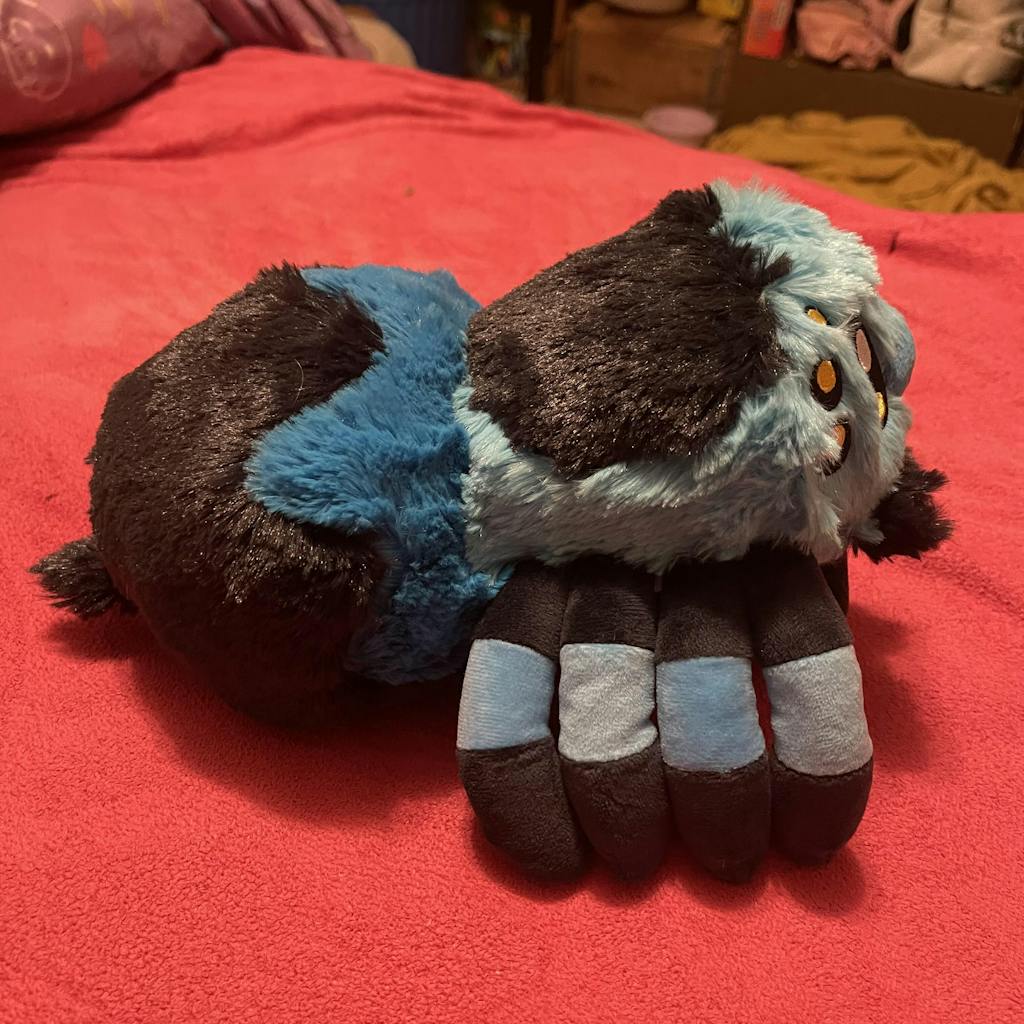 Mini Squishable Blue Tarantula