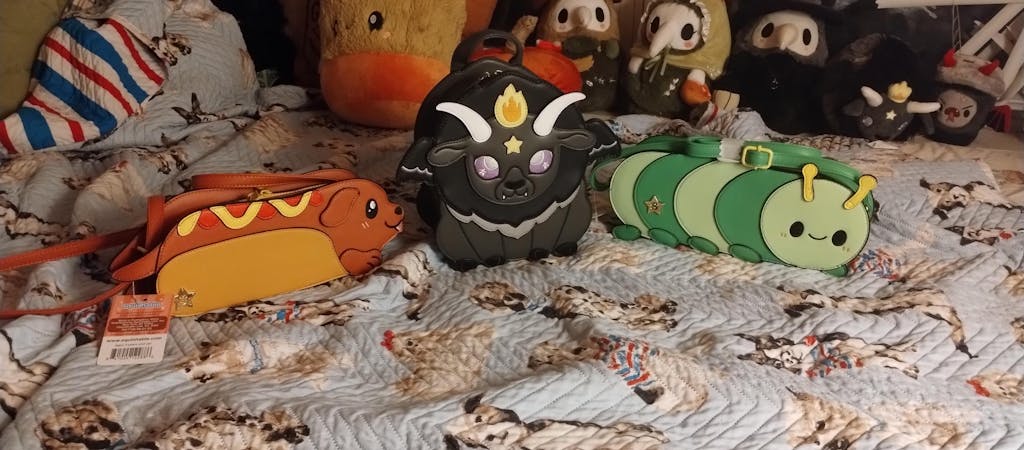 Squishable Caterpillar Crossbody Purse