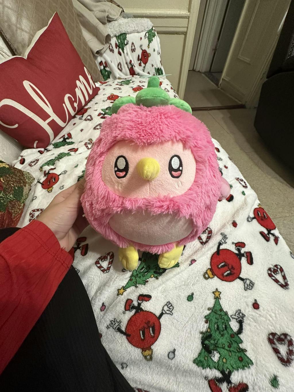 Mini Squishable Strawberry Penguin