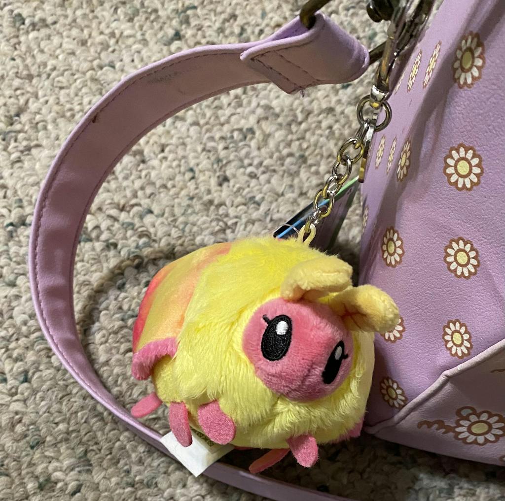 Micro Squishable Rosy Maple Moth