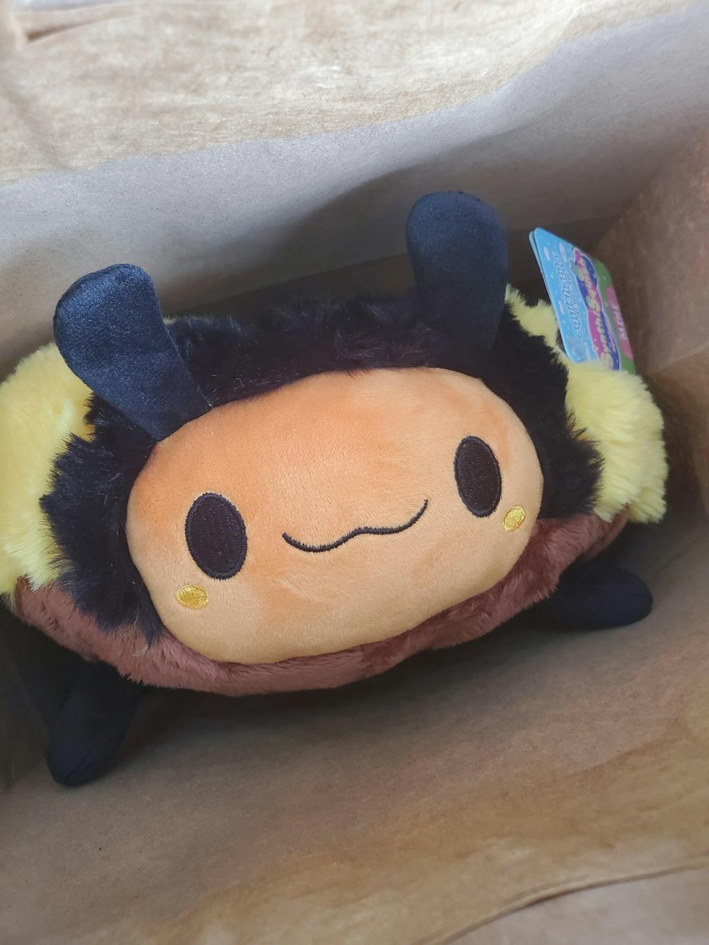 Mini Squishable Donut Bee