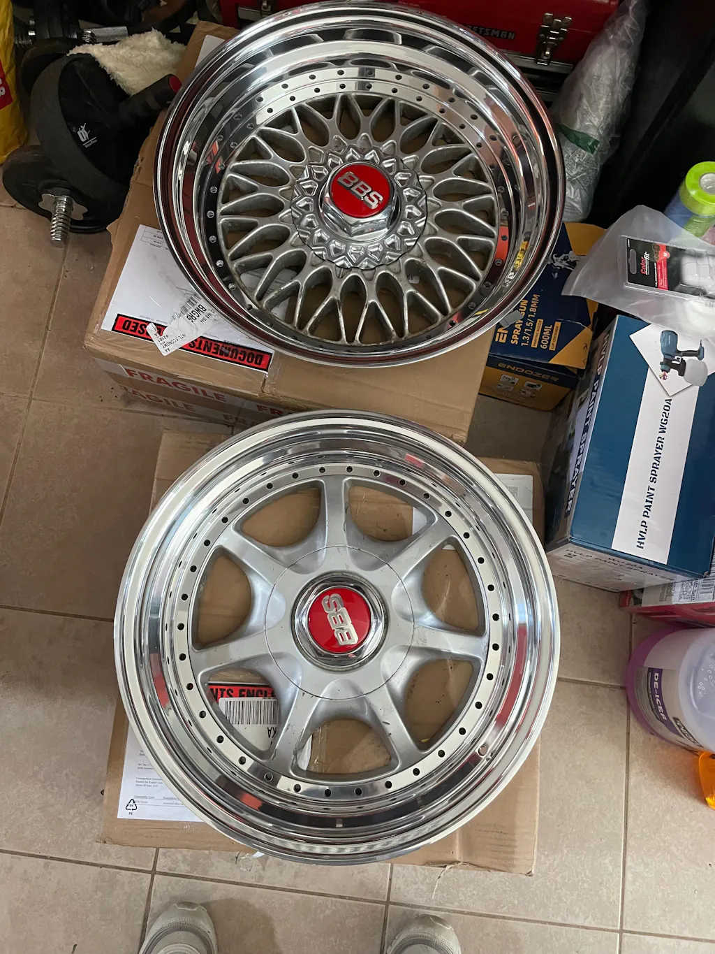 SSR - Outer Wheel Lips and Inner Wheel Barrels