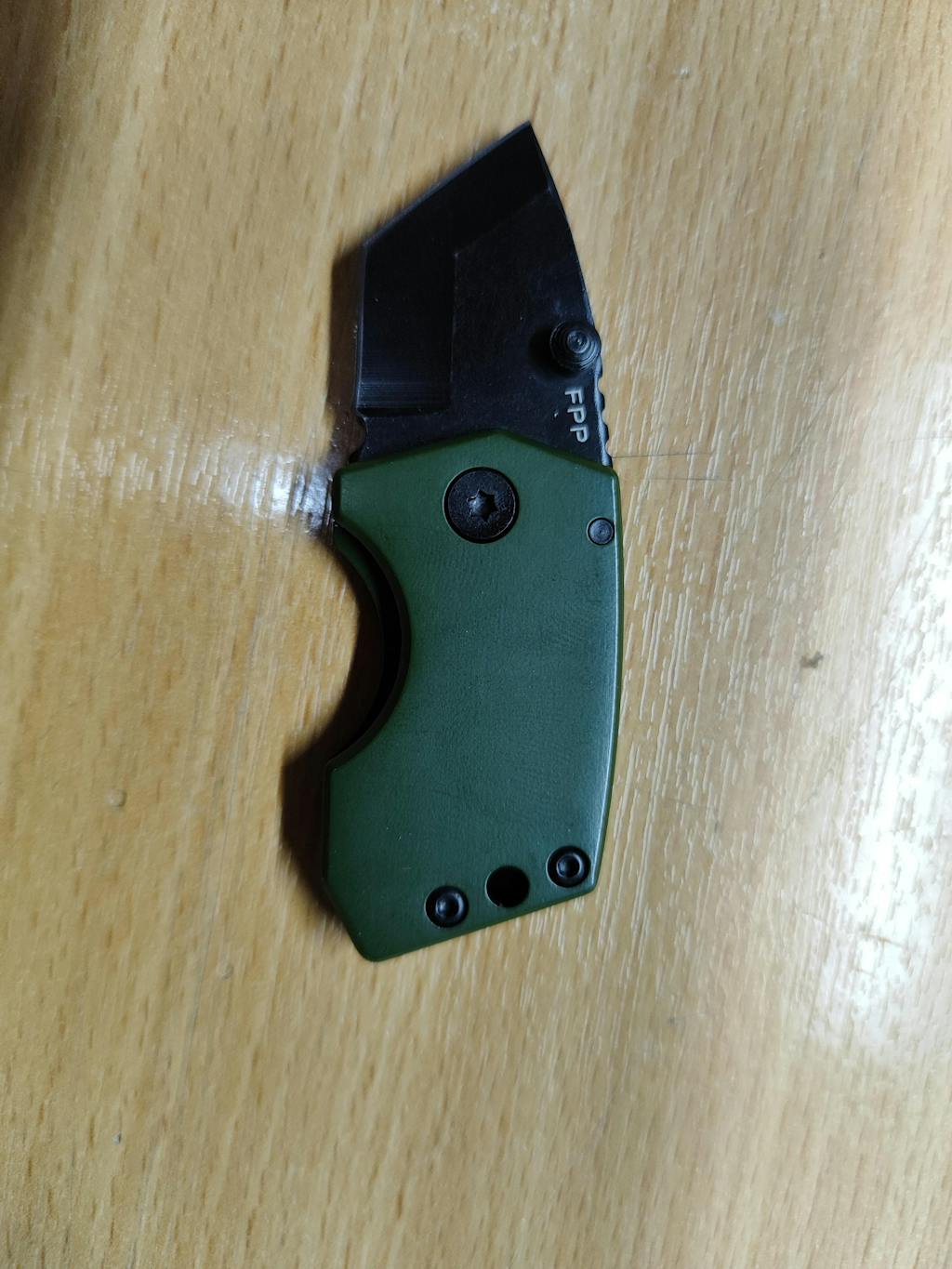 Green FAT PP Knife – Stabby Labs
