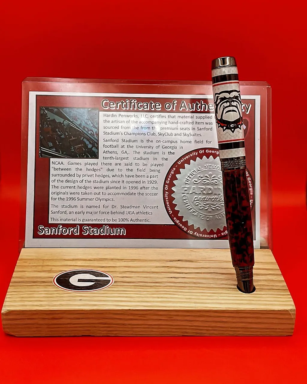 Sanford Stadium (University of Georgia) [PLASTIC] – Stadium Pen Blanks
