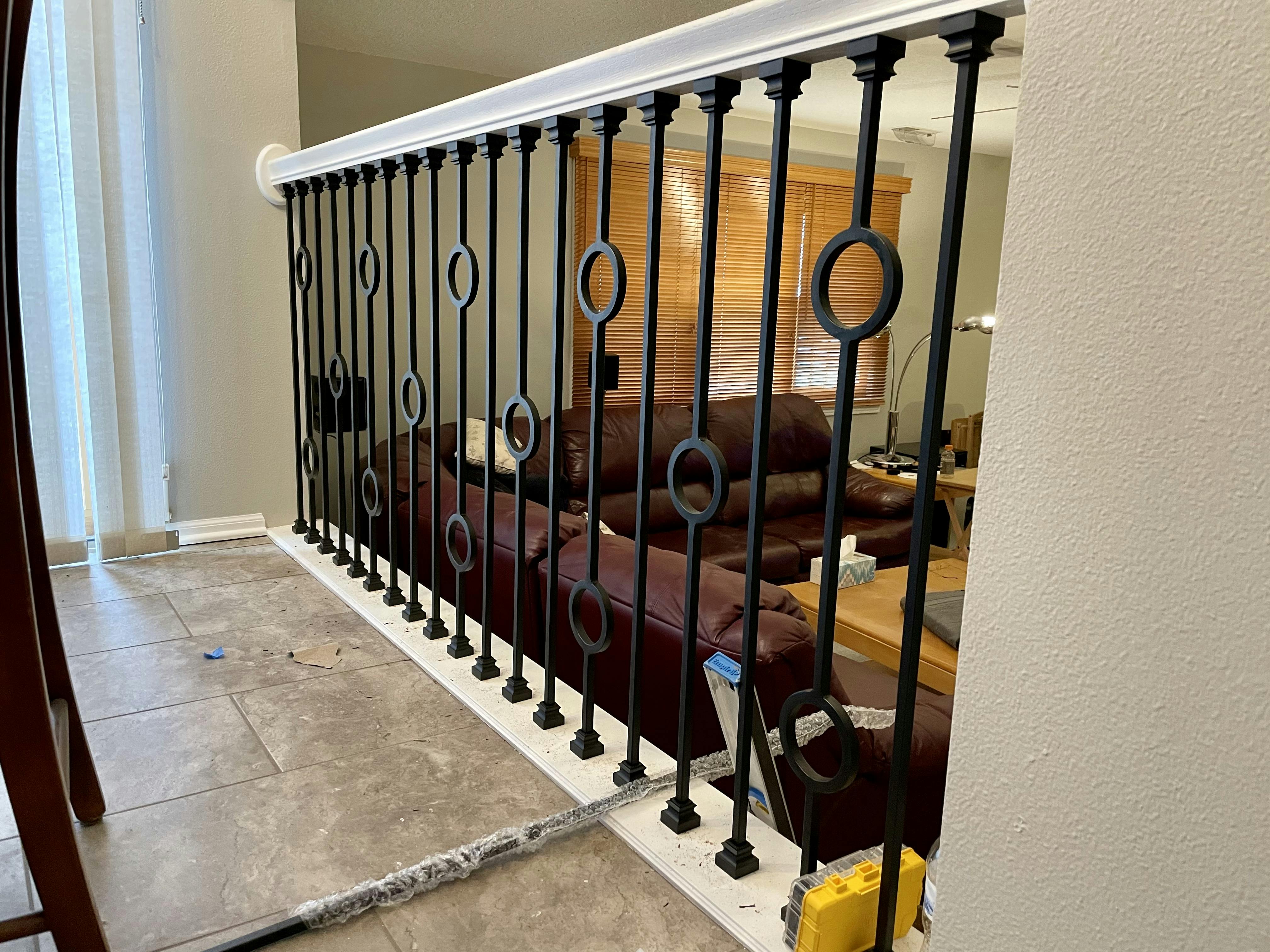 Zip Clip Shoes for 1/2" Hollow Iron Balusters - Stair Parts USA