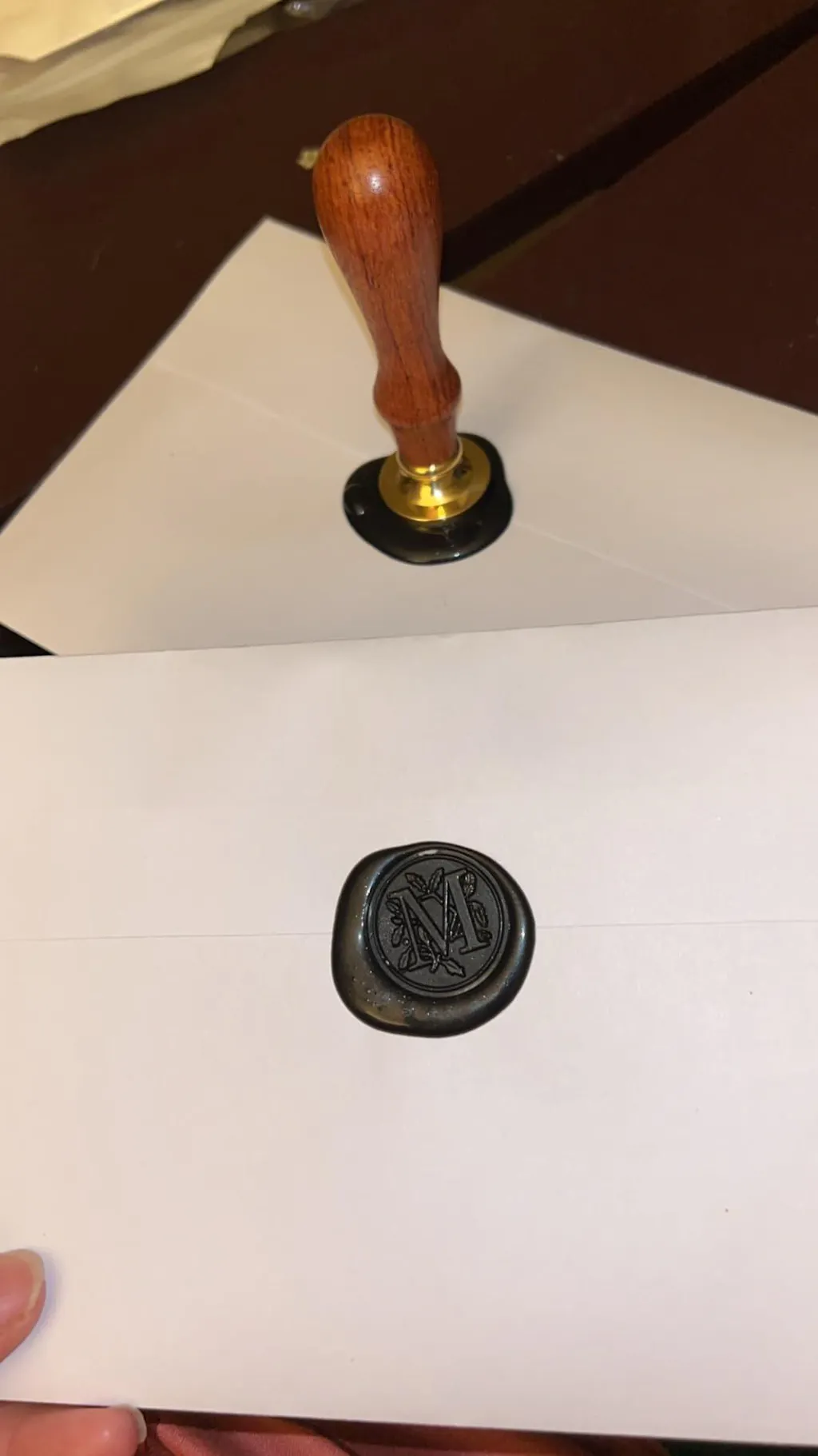 Custom Oval Wax Seal Stamp | Personalized Design by Stamprints