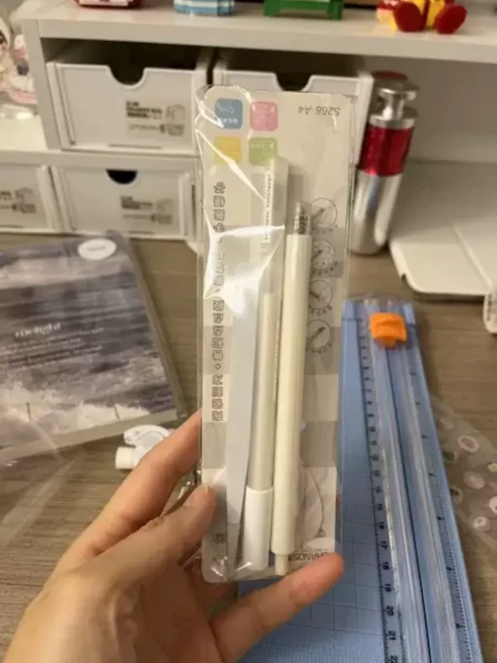 Professional 4-Piece DIY Craft Tool Set with Knife & Tweezers | Stamprints