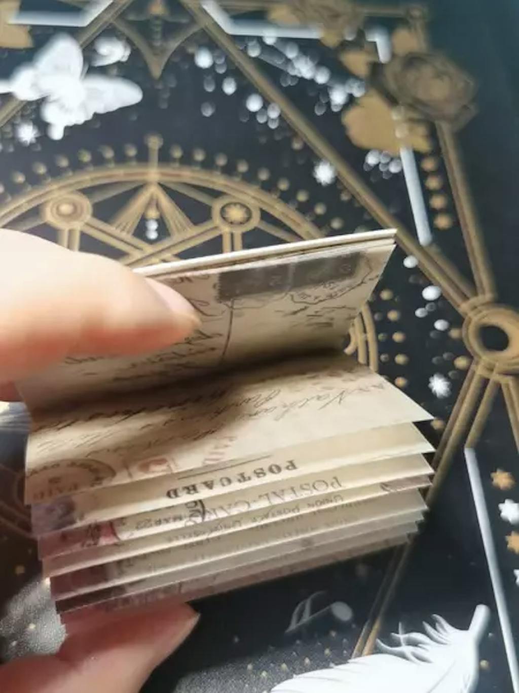 Vintage Tracing Paper Book for Scrapbooking | Stamprints