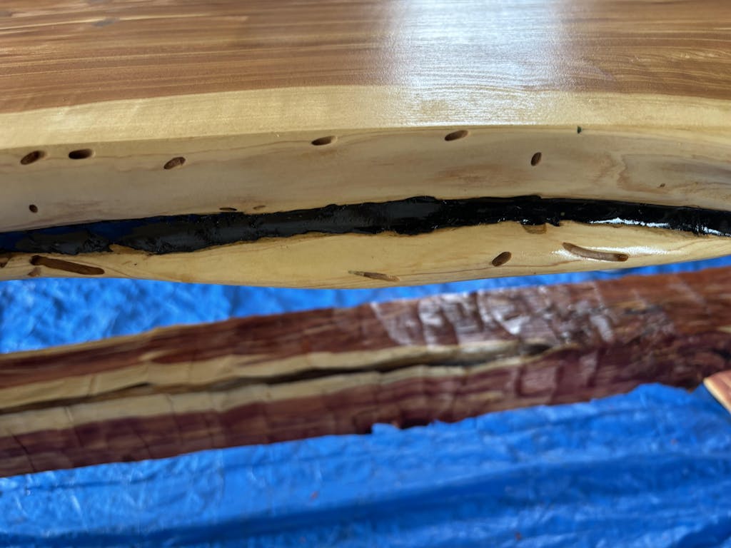 Knot Filler System (Black • Brown CA Glue • 6 oz Accelerator) – Starbond