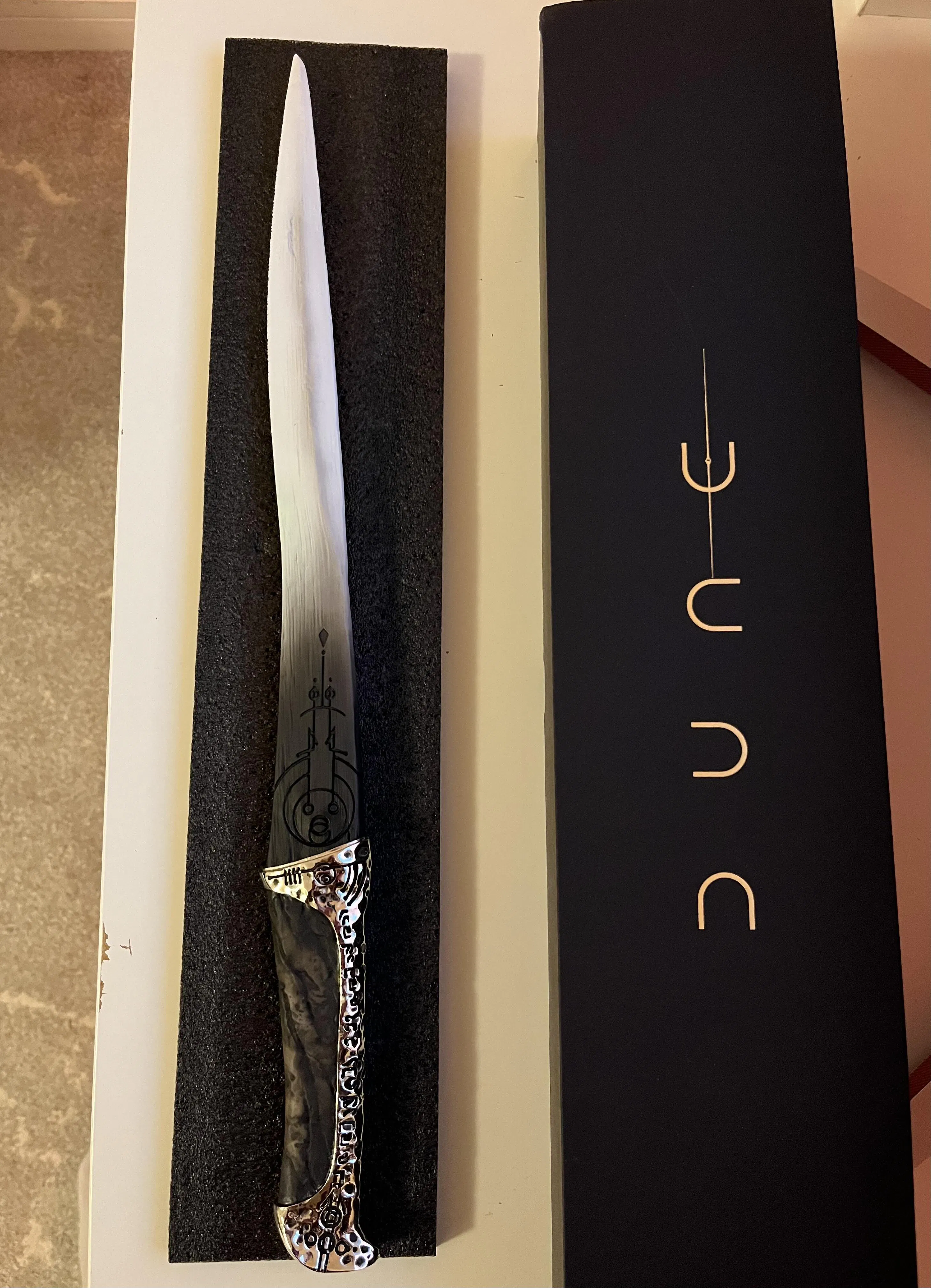 Starforged Dune II Sandworm Teeth Crysknife Atreides Movie Peripheral ...