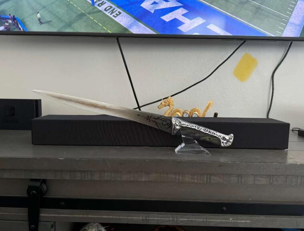 Starforged Dune II Sandworm Teeth Crysknife Atreides Movie Peripheral ...