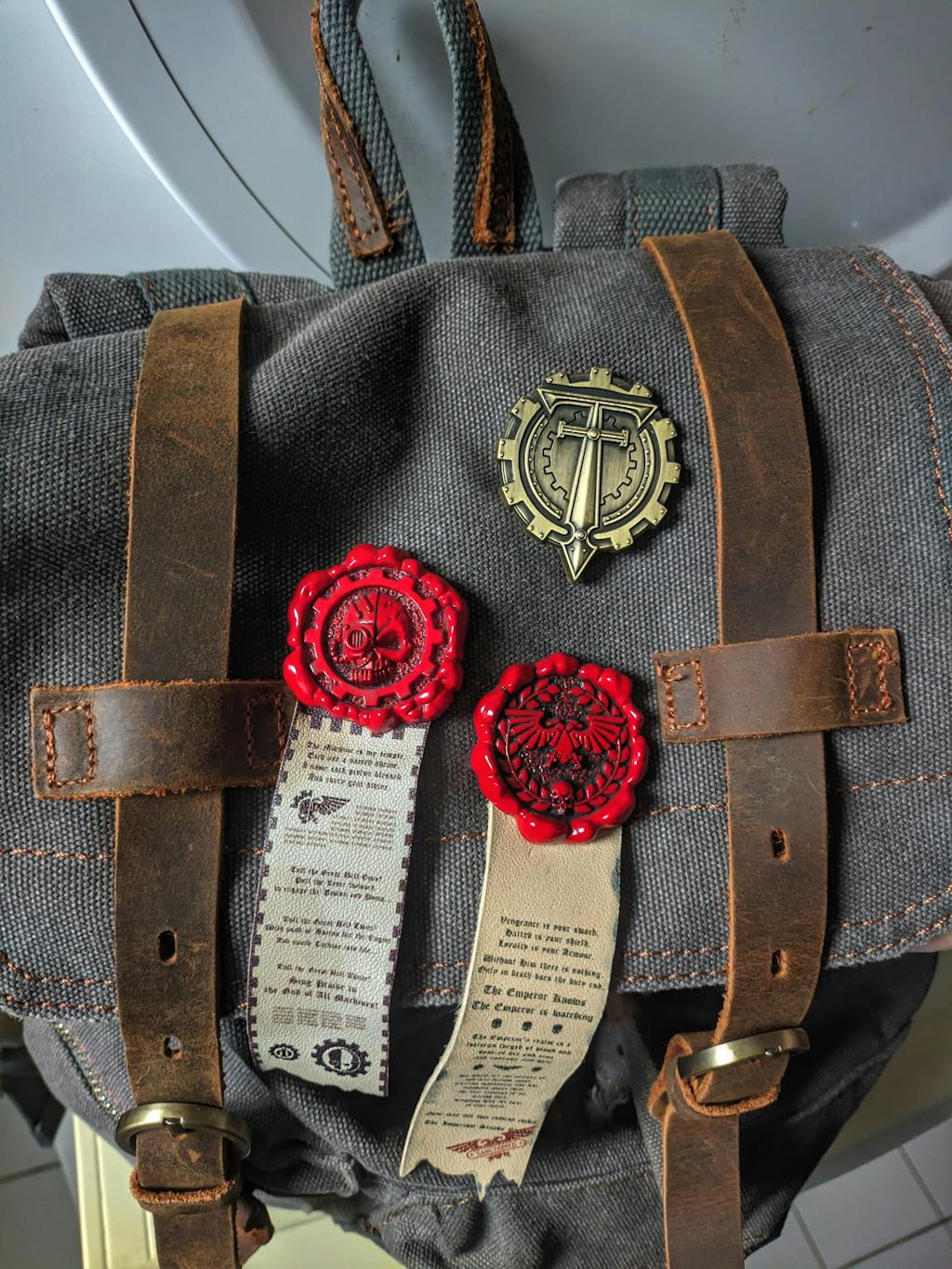 Warhammer 40K Cog Mechannicus Adeptus Mechanicus Purity Seals Starforg