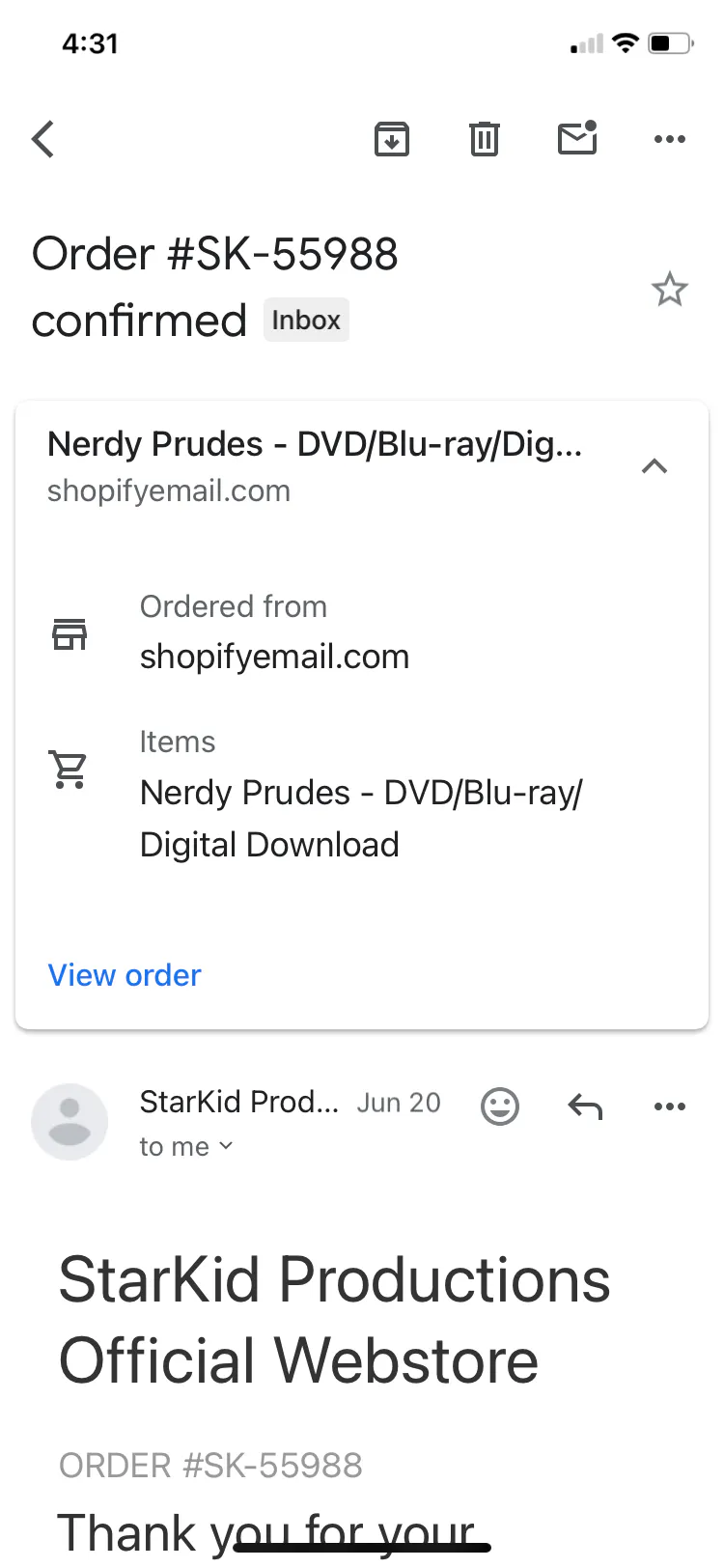 Nerdy Prudes - DVD/Blu-ray/Digital Download – StarKid Productions ...