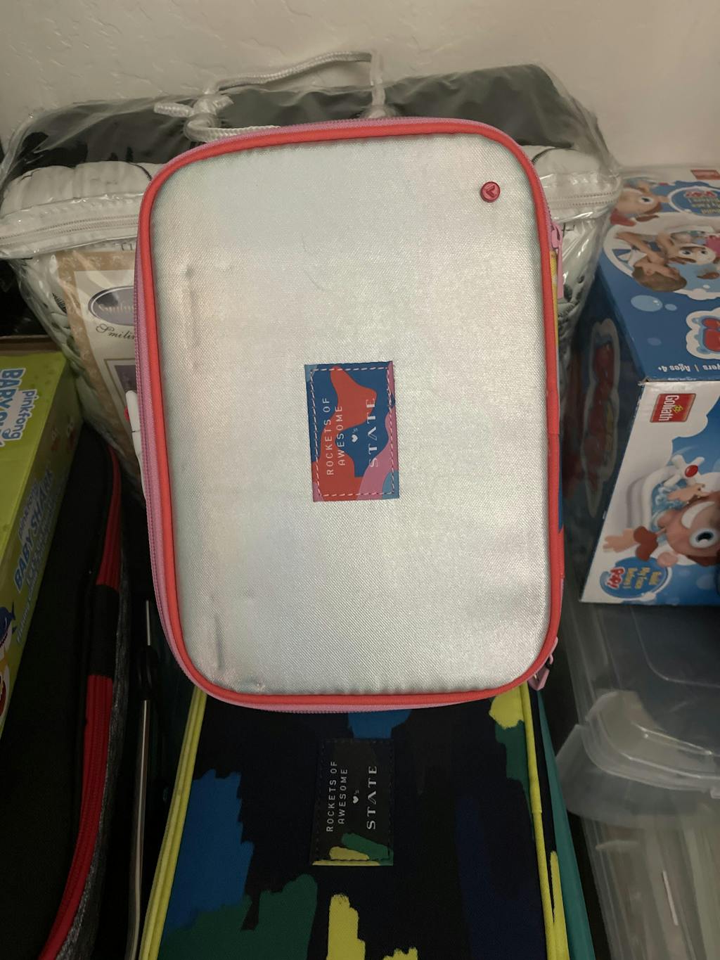 STATE Bags Insulated Lunch Box - Rodgers in Green/Navy