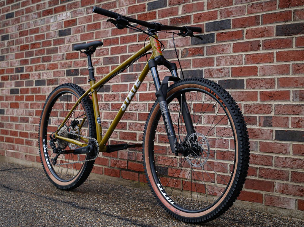4130 Trail - Mountain Bike - Frame Set - Patina Gold | State Bicycle Co.