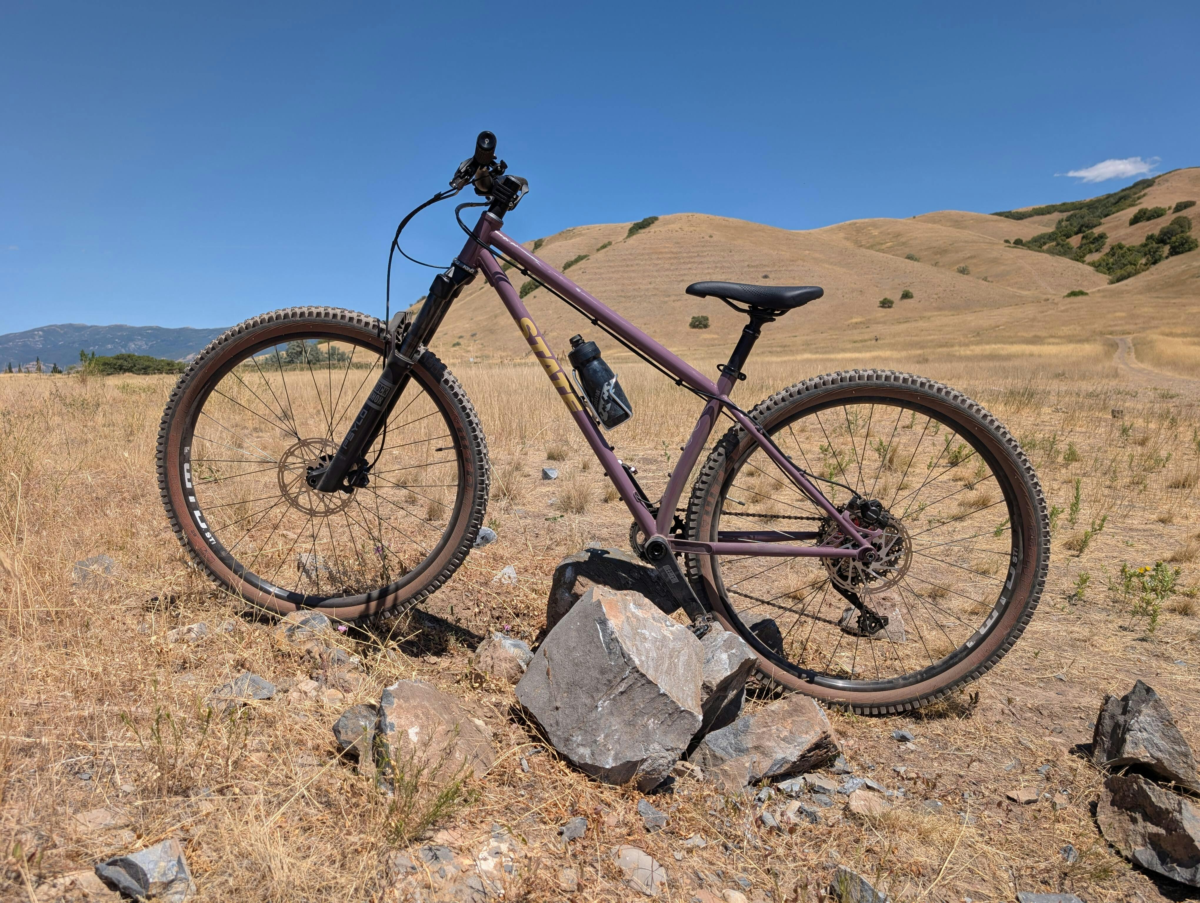 4130 Trail - Mountain Bike - Frame Set - Patina Gold | State Bicycle Co.