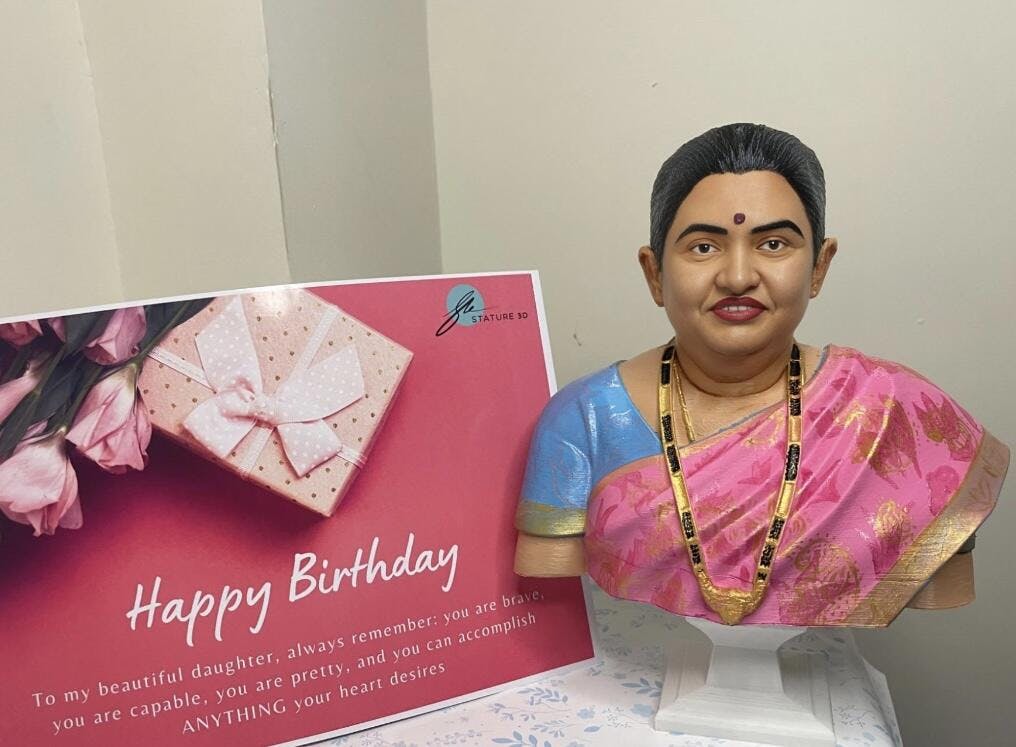 3D Solo Half Body Miniature – Stature 3D