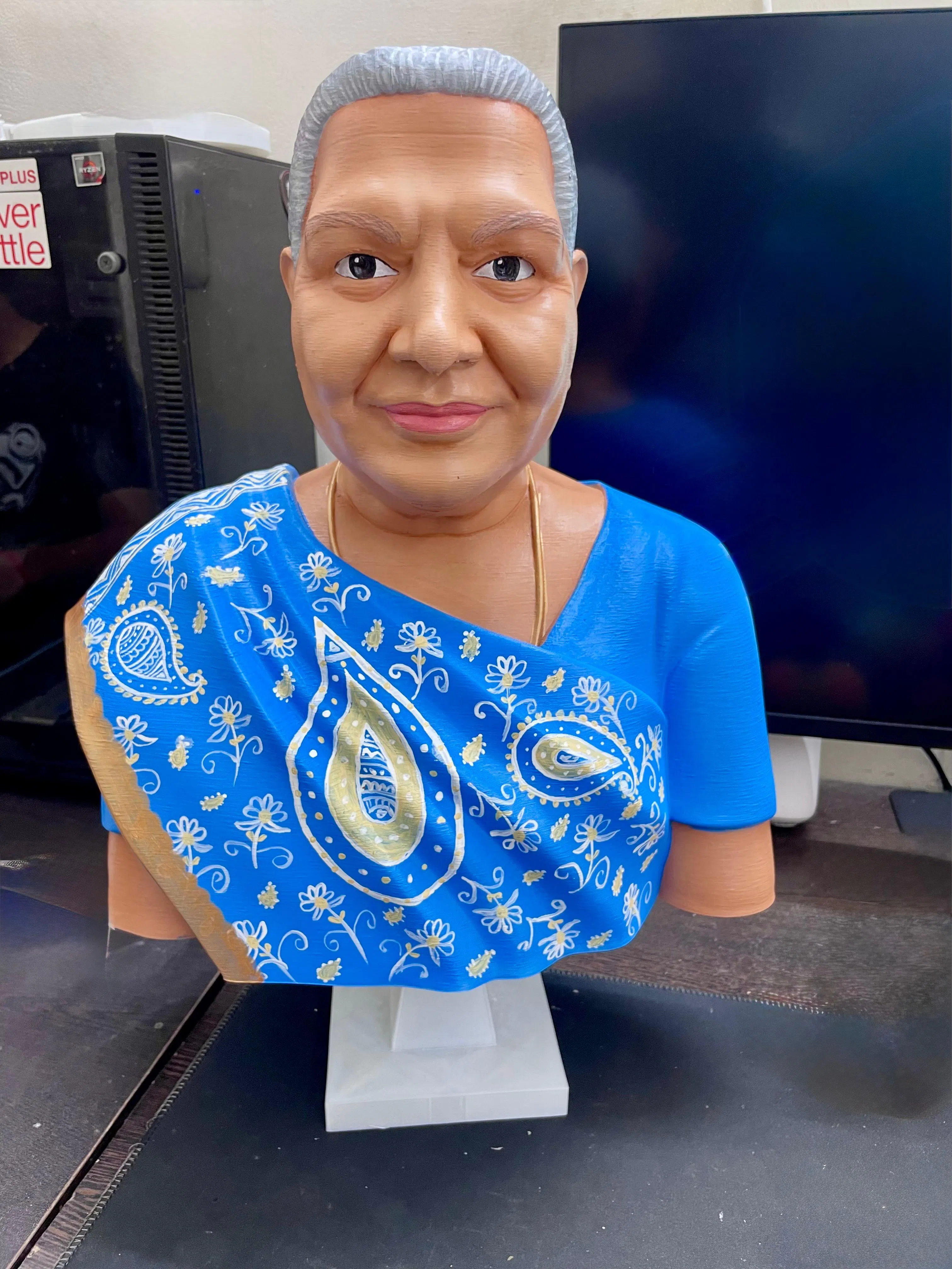 3D Solo Half Body Miniature – Stature 3D