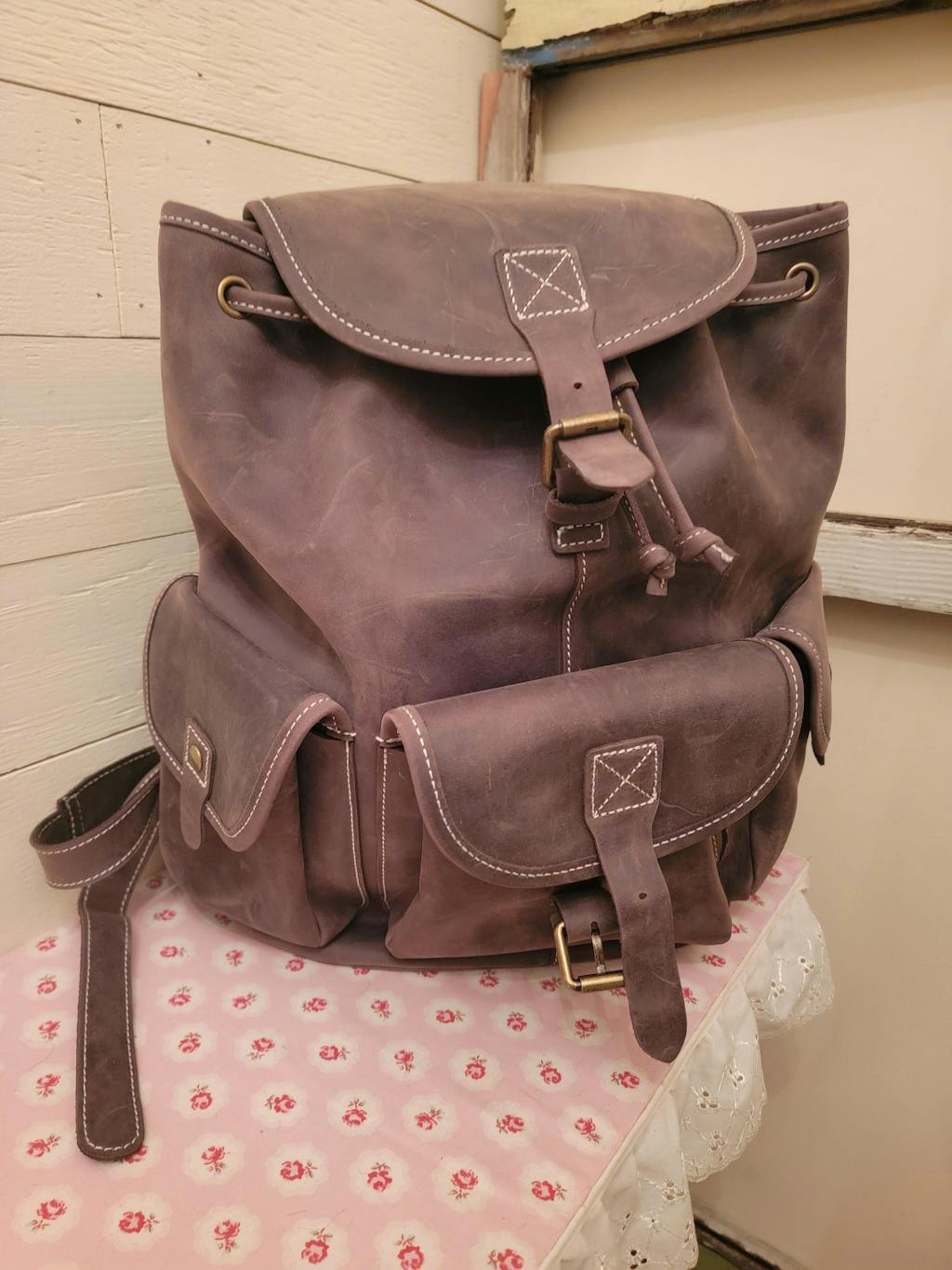 The Thorsen Backpack | Small Handmade Genuine Leather Backpack