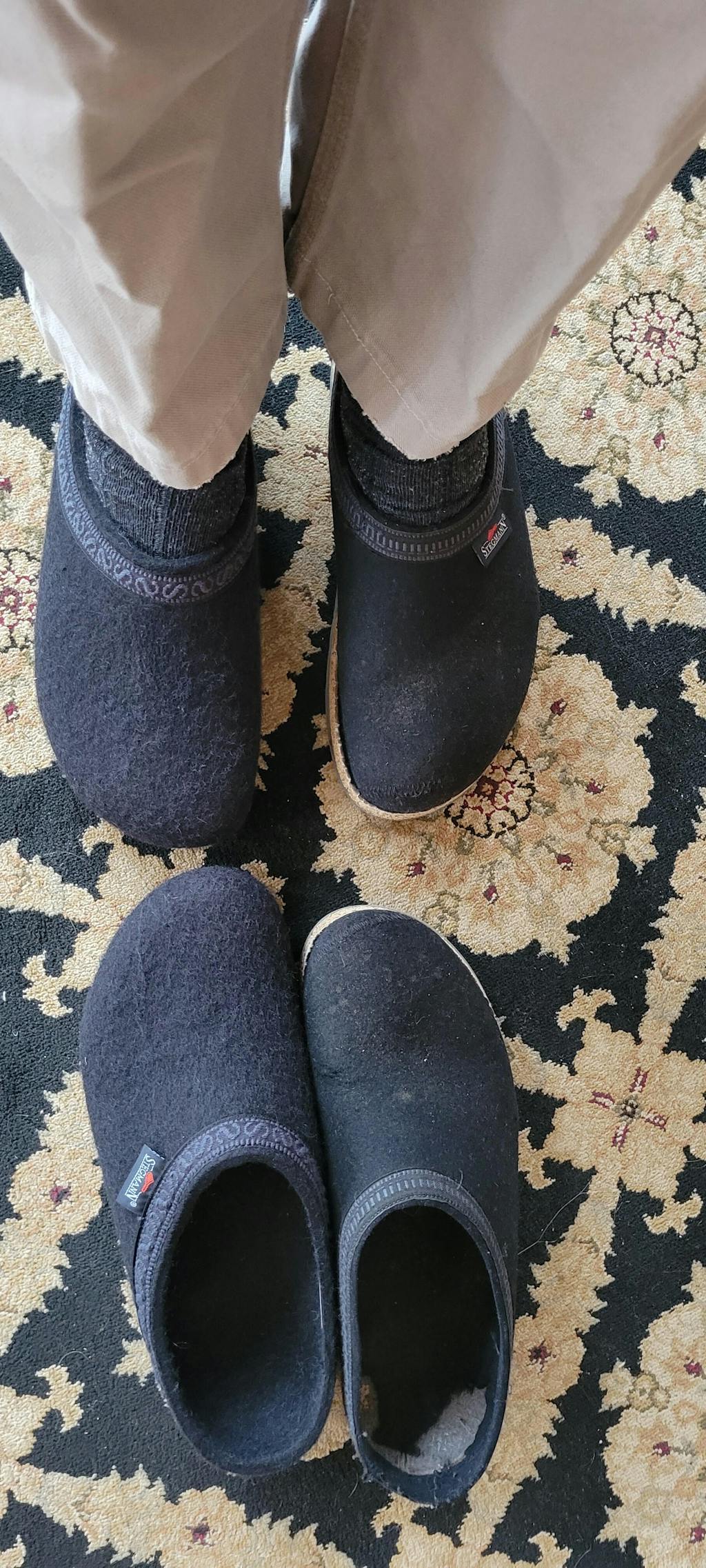 Men's Original 108 Wool Clog with Cork Sole – Stegmann Clogs