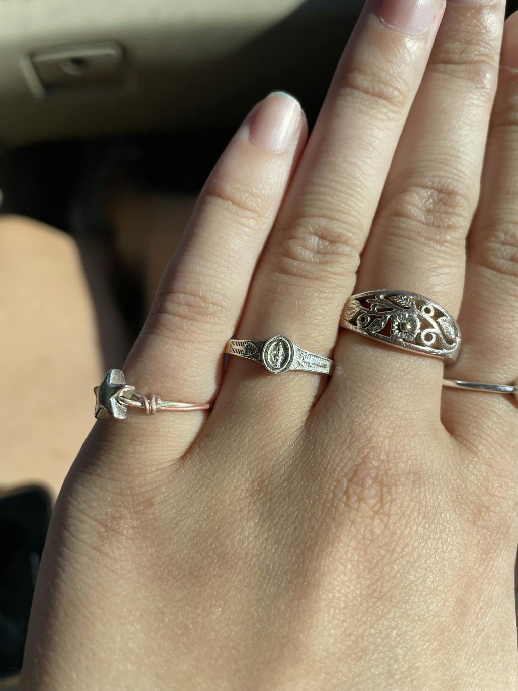 Miraculous Medal Ring - Stella & Tide