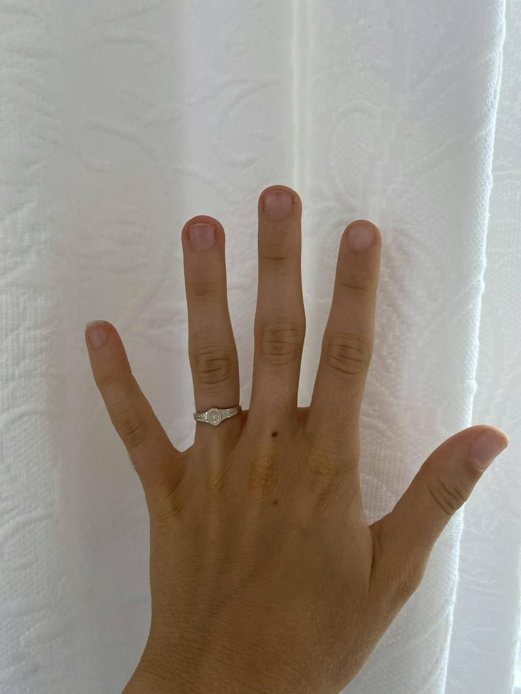 Miraculous Medal Ring – Stella & Tide