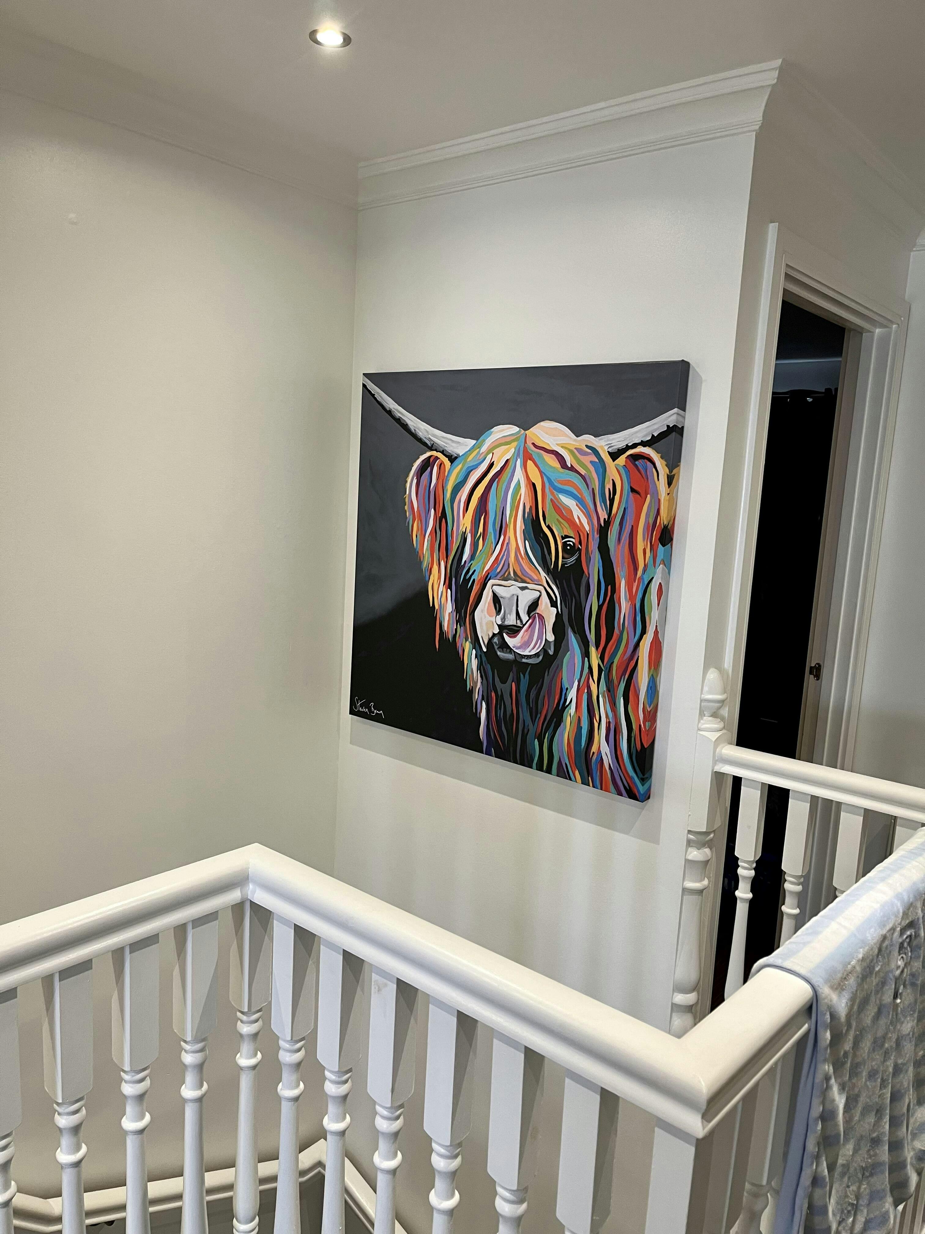Highland Cow Canvas - Heather McCoo | Steven Brown Art