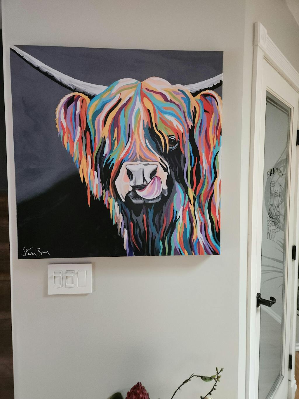 Highland Cow Canvas - Heather McCoo | Steven Brown Art