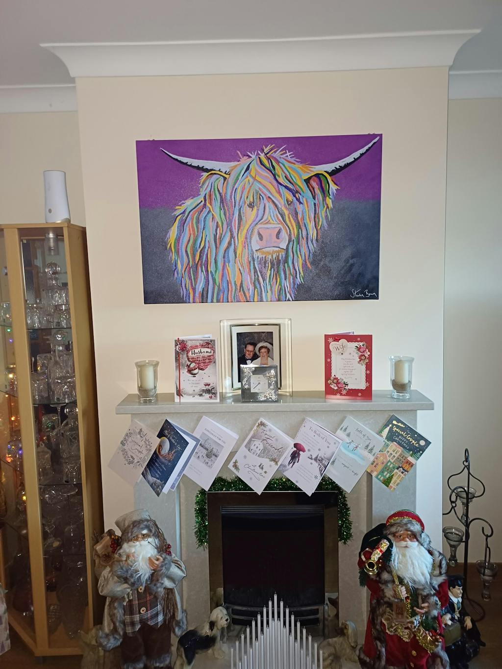 Highland Cow Art - Angus McCoo Canvas | Steven Brown Art