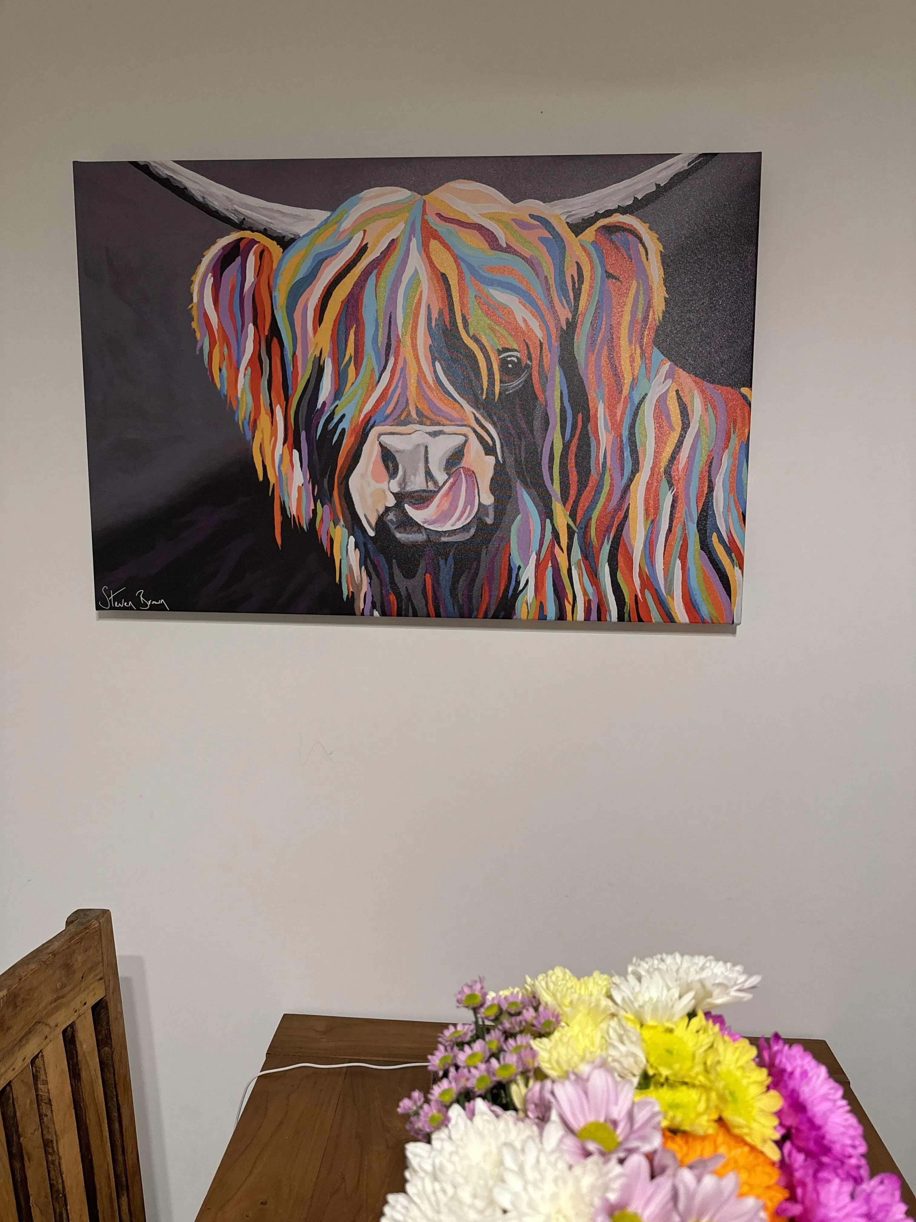 Highland Cow Canvas - Heather McCoo | Steven Brown Art