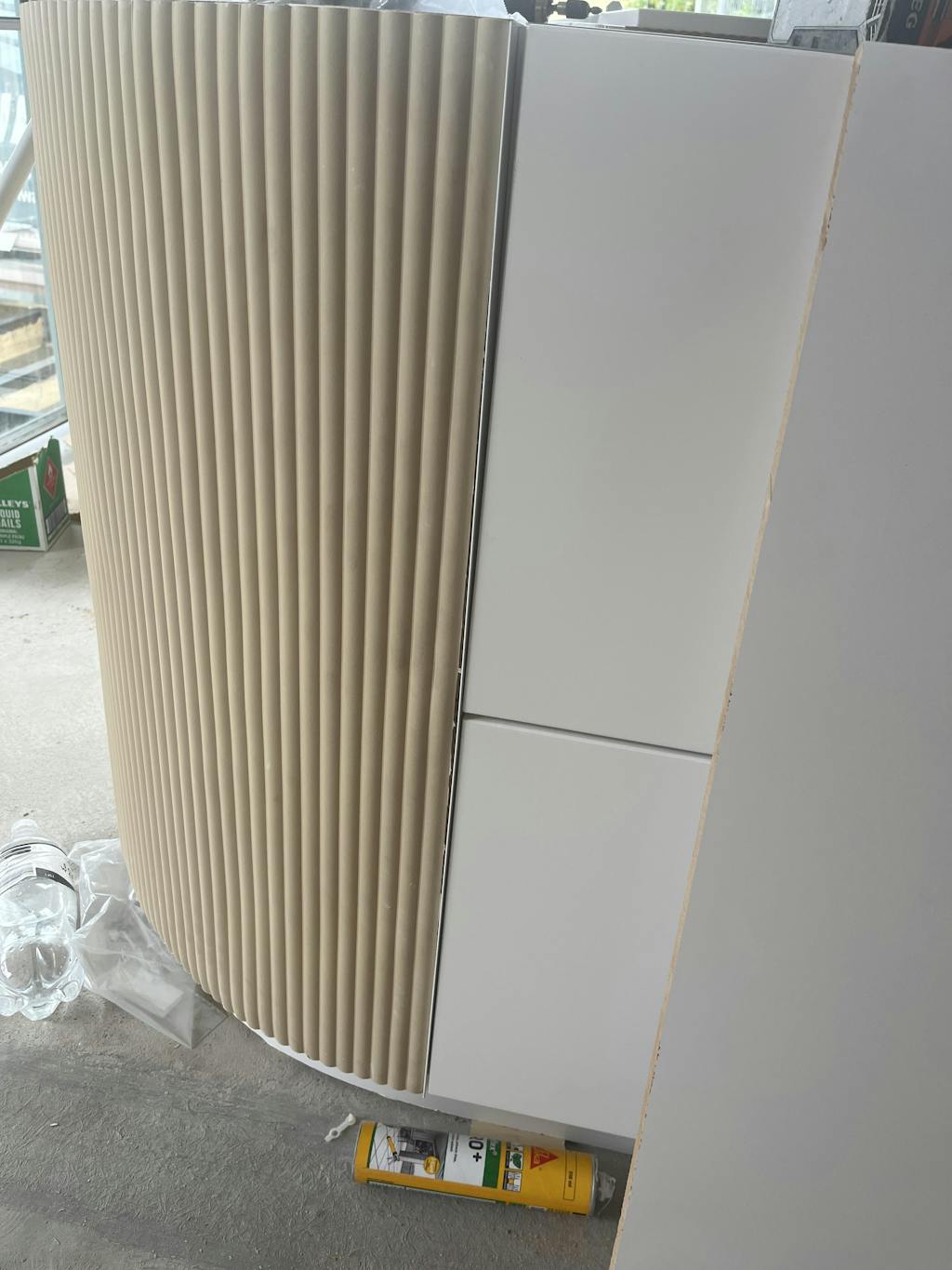 Flexible Wood Roll Panels - Large Demi Round – Stick on Tiles Australia