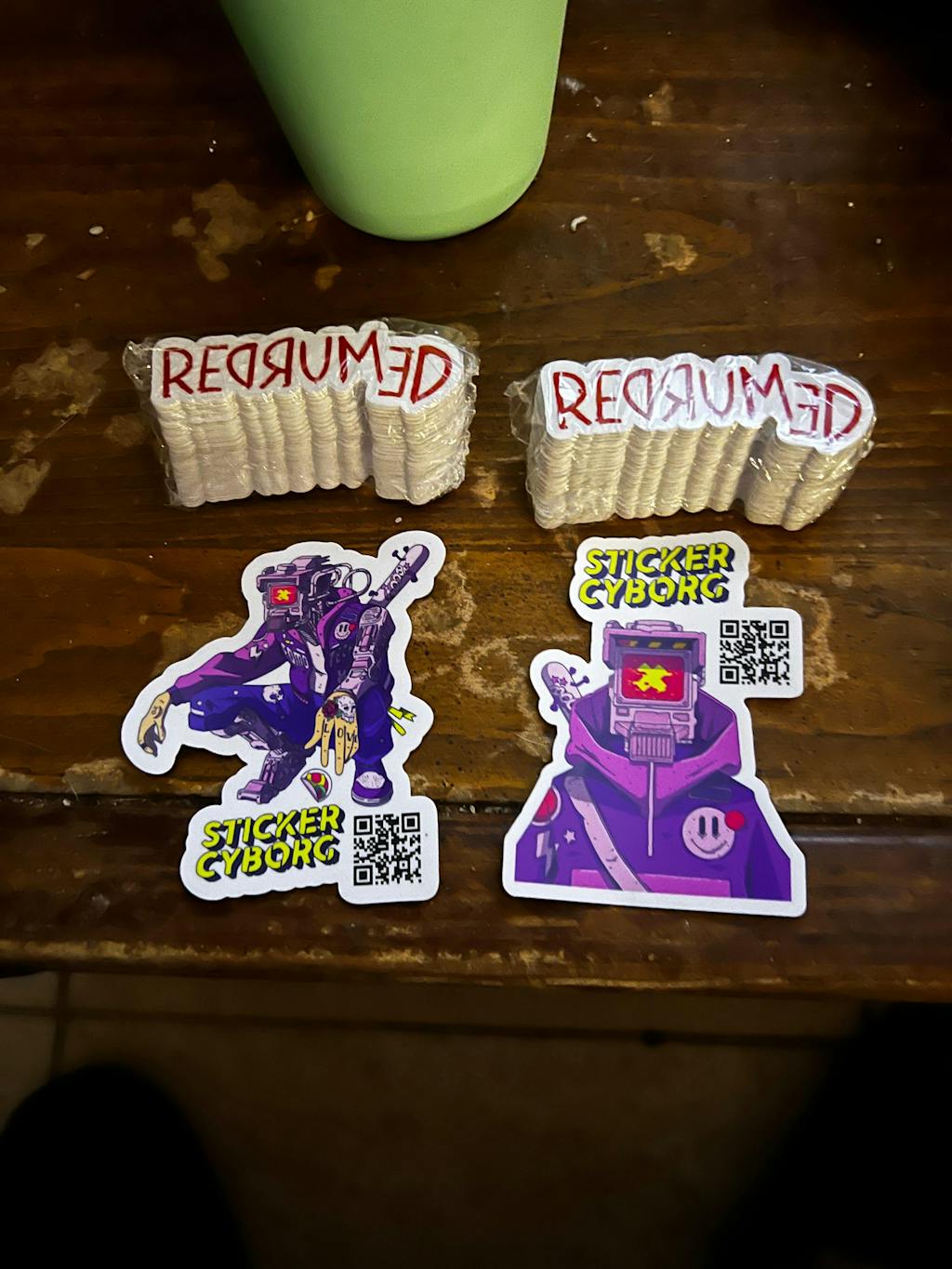 Sticker Cyborg | Buy Custom Stickers The Easy Way