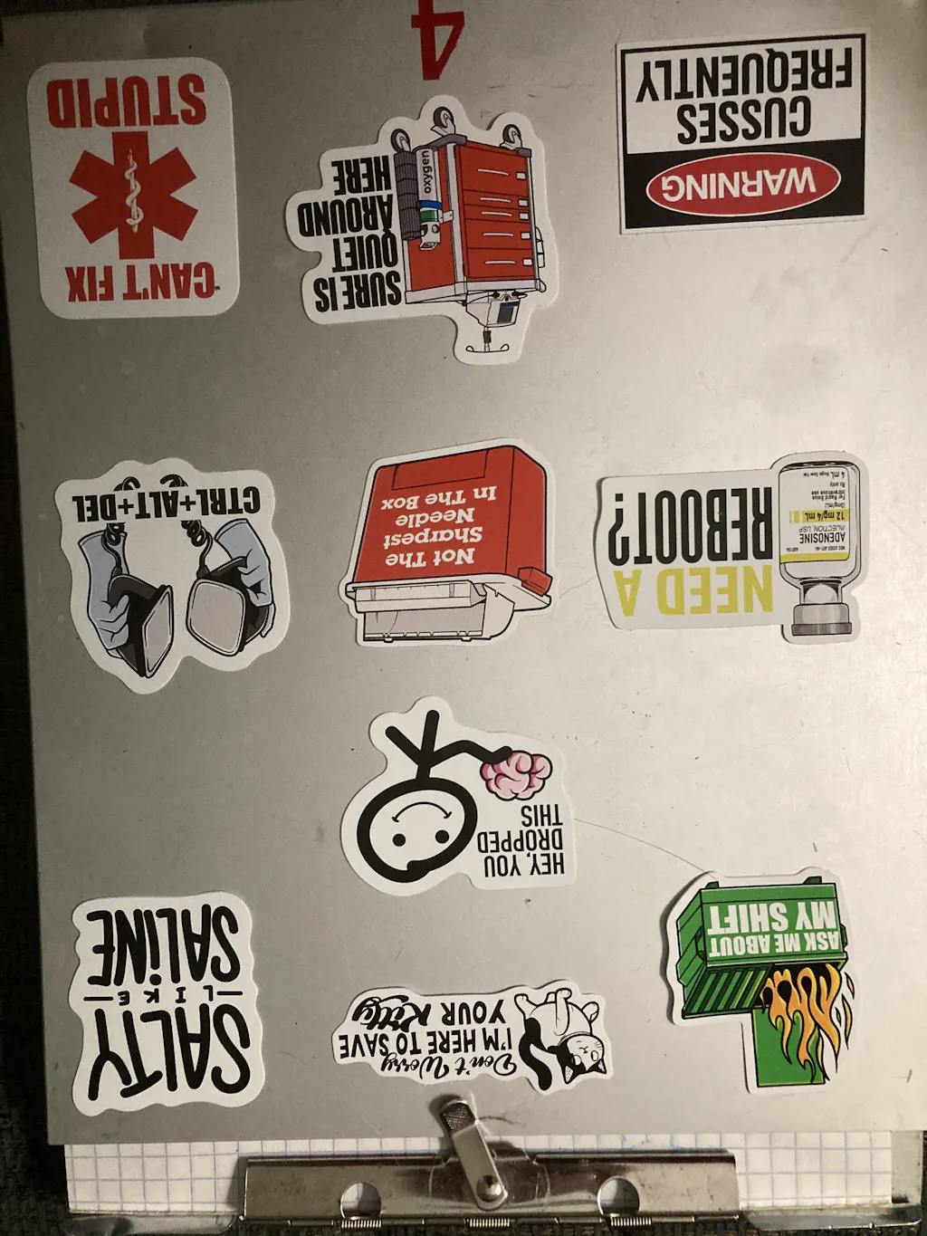 You Dropped This Sticker