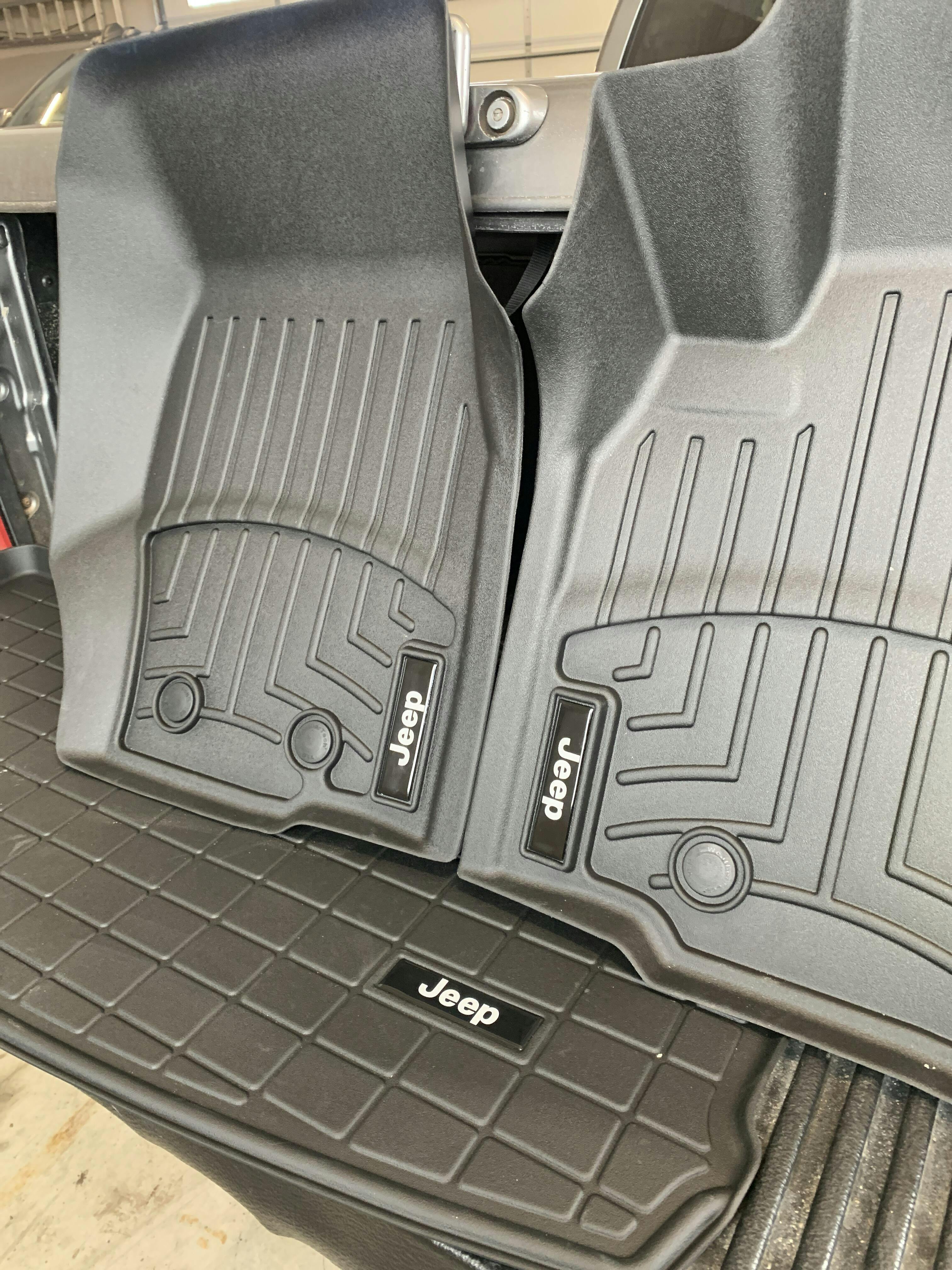 Jeep Emblems for Weathertech Floor Mats Single StickerFab