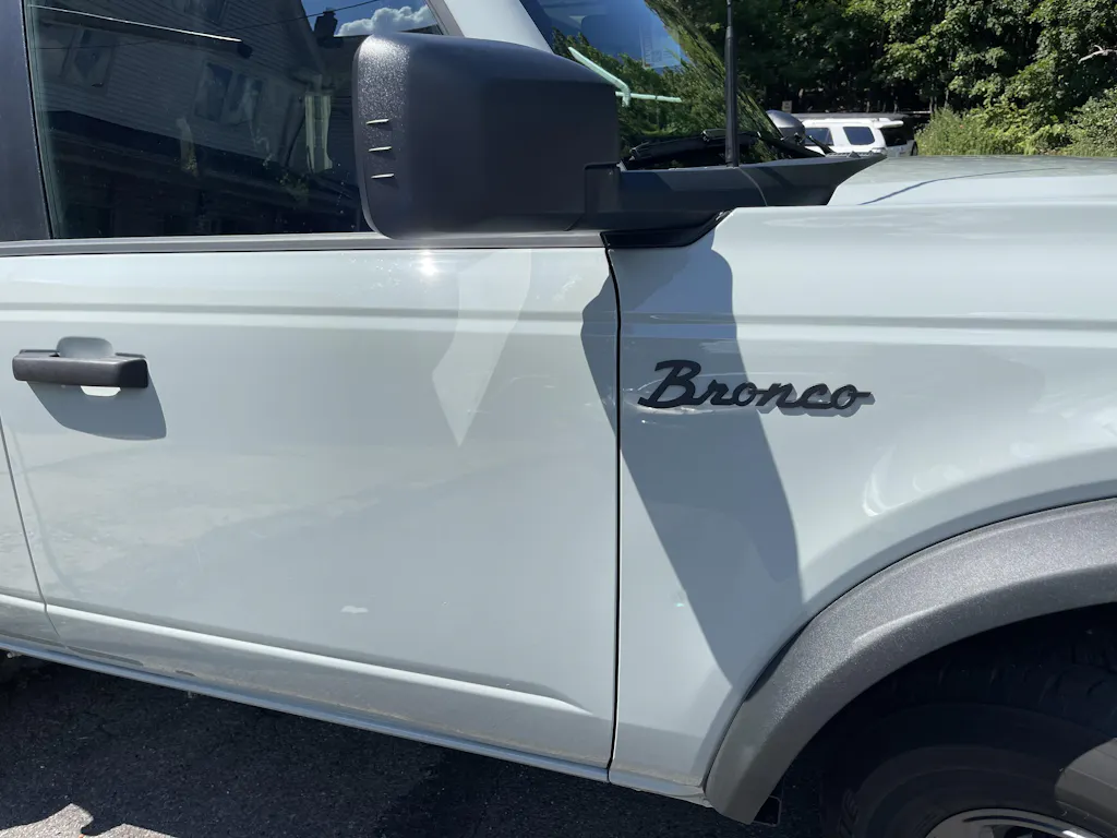 Ford Bronco Rear Oval Emblem Overlay Tint - 2021-2022 Bronco / Bronco ...