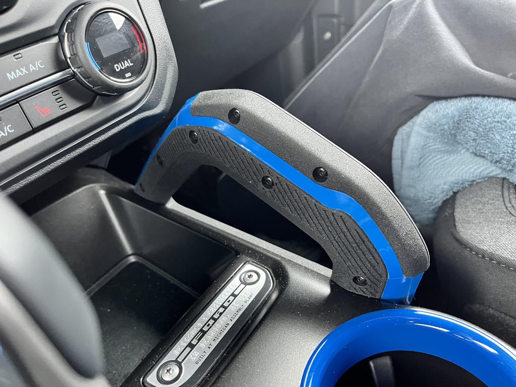 2021+ Bronco Center Grab Handle Stripe Overlay (Standard Series ...