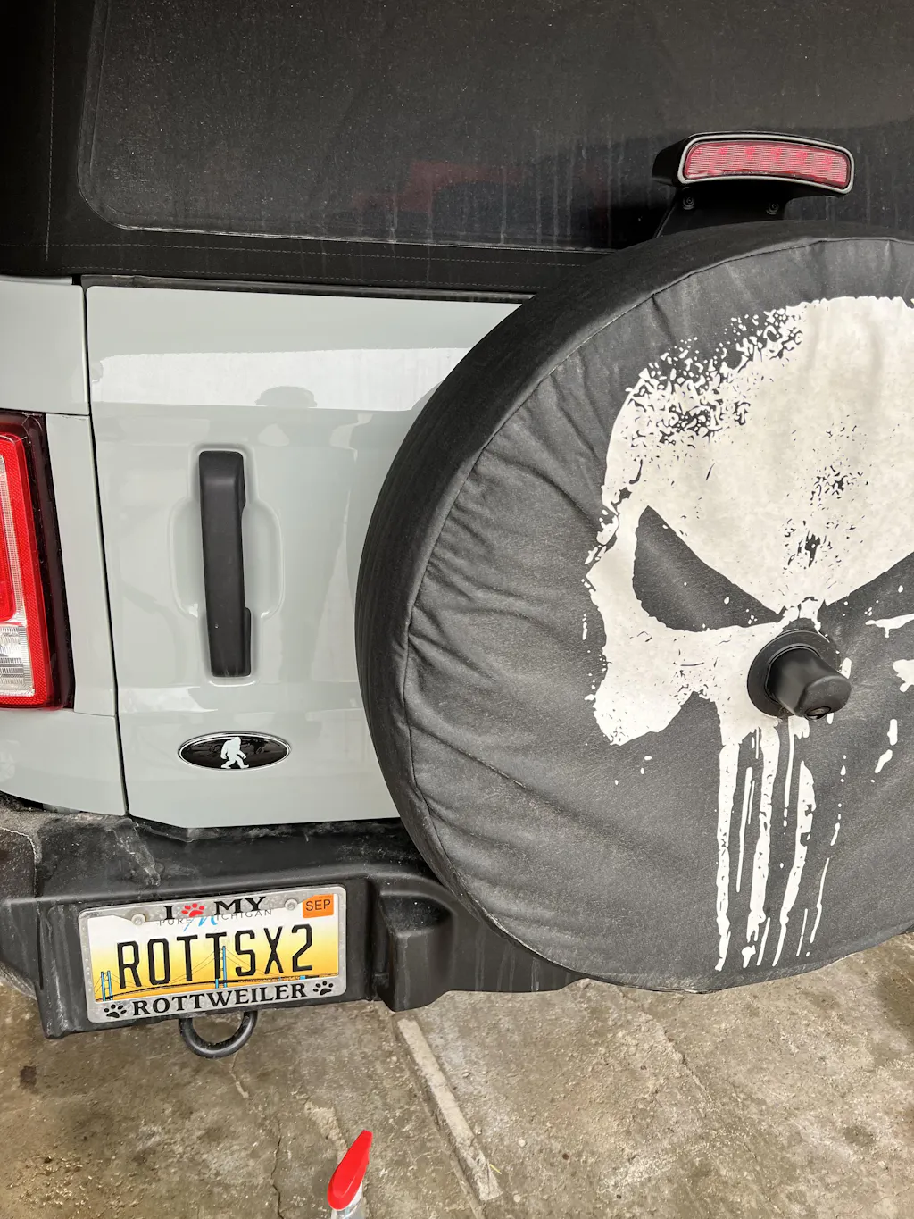 Printed Series Ford Bronco Rear Oval Emblem Overlays (Full Print) - 20 ...
