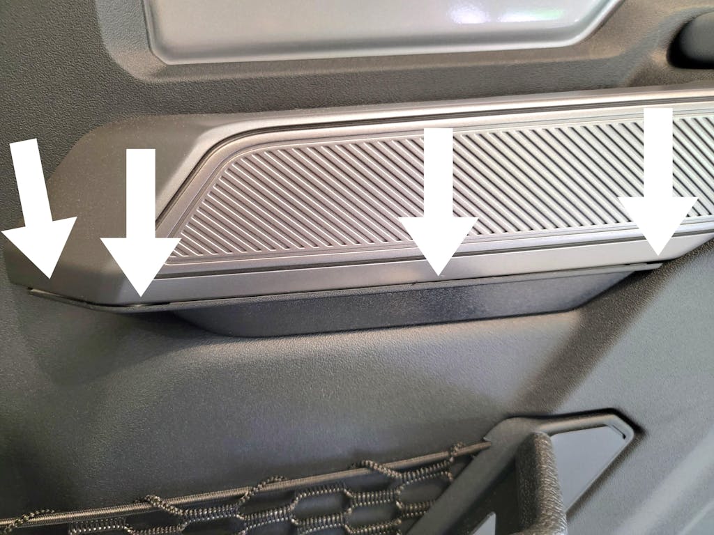 21 Offroad Simple Front Door Handle Storage Trays (Pair) - 2021+ Bronc ...