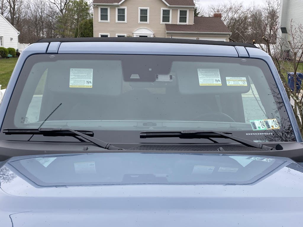 Sun Visor Warning Overlays - 2021+ Bronco – StickerFab