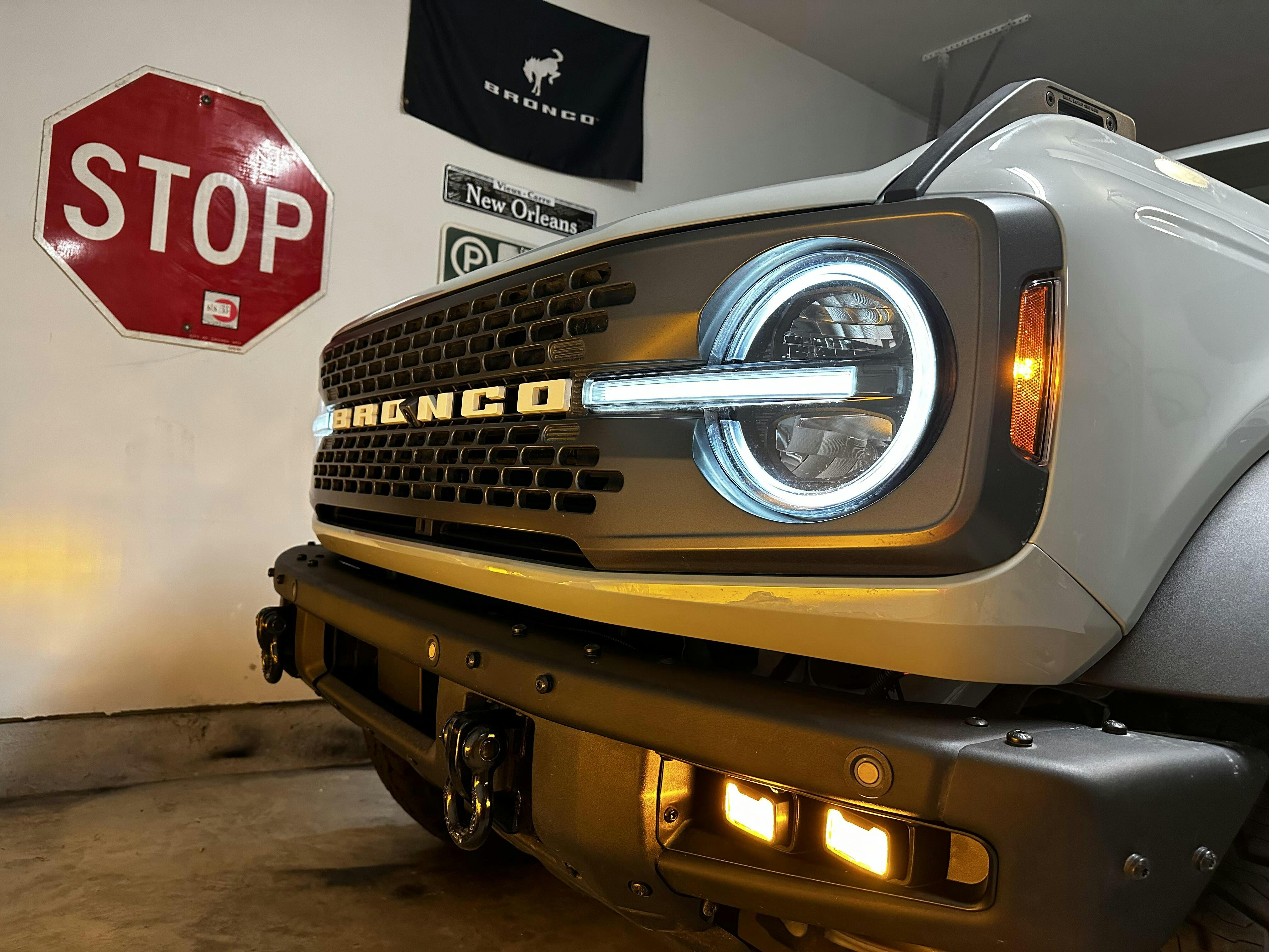 21 Offroad R Style Dual Output Fog Light Kit 2021 Bronco Modular