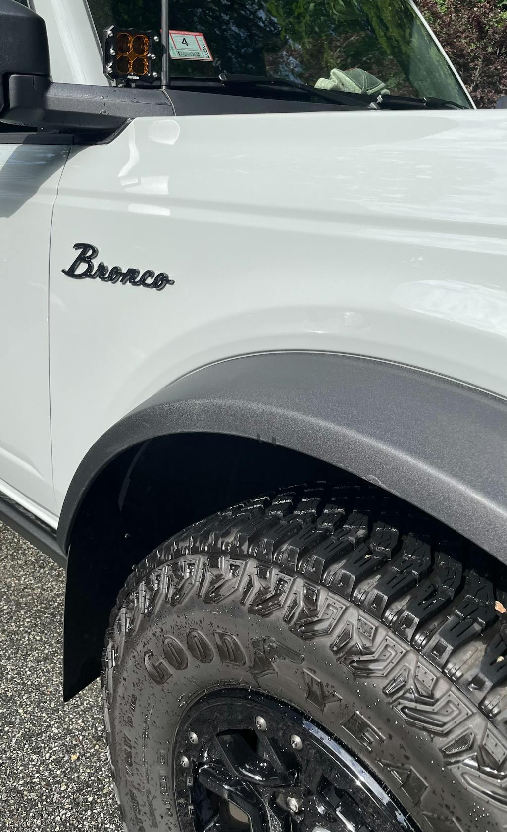 Ford Bronco Cursive Script Metal Emblems (Modified) - 2021+ Bronco ...
