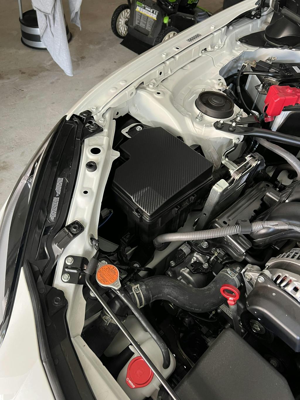 Fuse Box Cover 3D Carbon Overlay - 2022 BRZ / GR86 | StickerFab