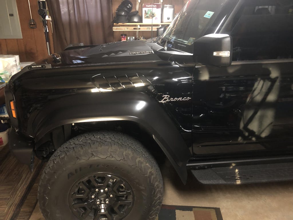 2021+ Bronco Ford Bronco Cursive Script Metal Emblems (Modified ...