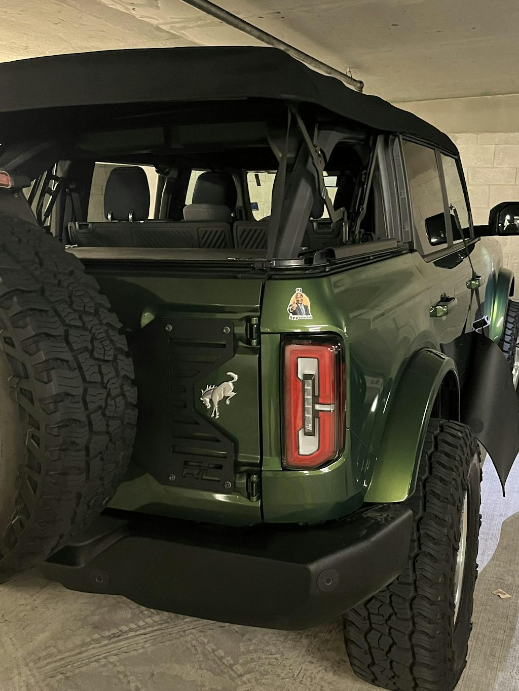 OJ Approved Sticker - 2021+ Bronco | StickerFab