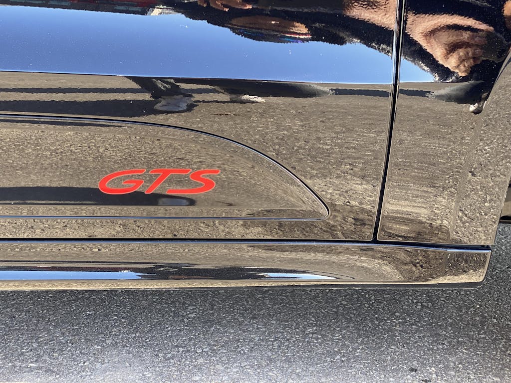 "GTS" Door Vinyl Logo Emblems for Porsche Vehicles (Boxter, Cayman, 91 ...