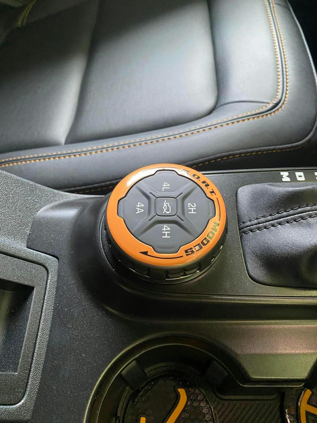 2021+ Bronco GOAT Mode Dial Ring Overlay V2 - StickerFab | StickerFab