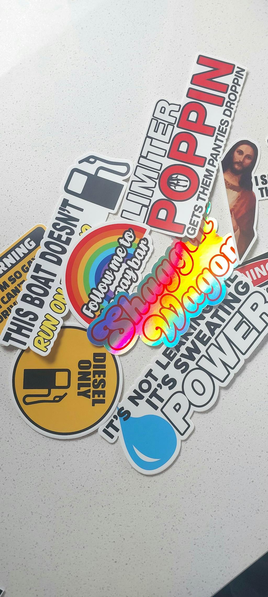 BARRY HOLOGRAPHIC STICKER – stickermize