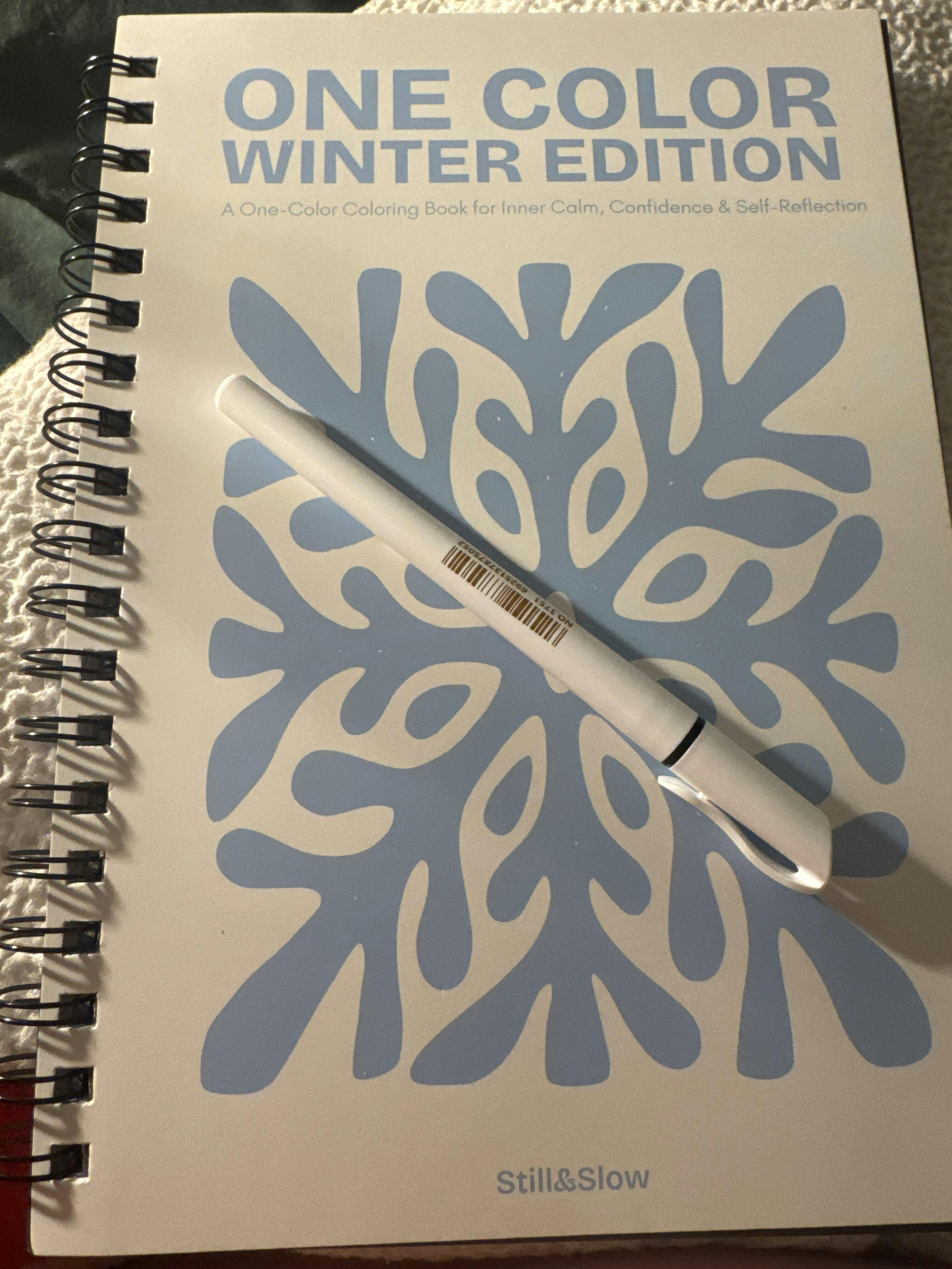 One Color Coloring Book - Love Edition – Still&Slow