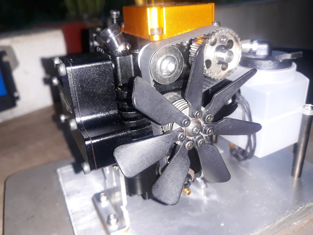 4 Stroke RC Engine Methanol Engine Model Kit for RC Car Boat Airplane ...