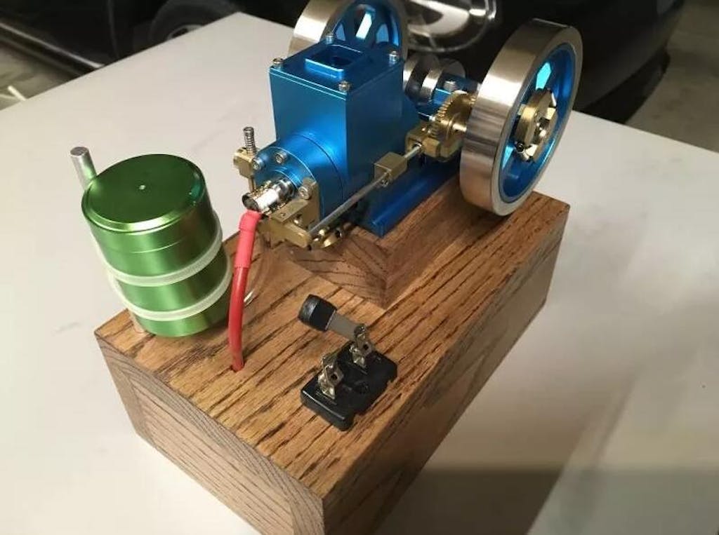 Stirling Engine Full Metal Combustion Engine Hit & Miss Gas Model ...